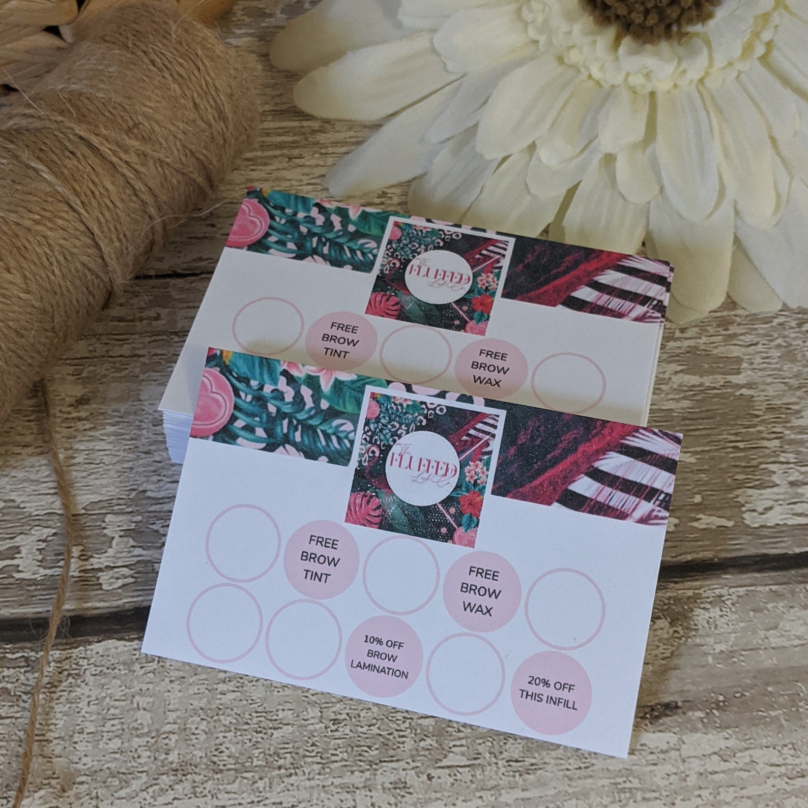 Loyalty Cards Business Cards Loyalty Stickers Business | Etsy