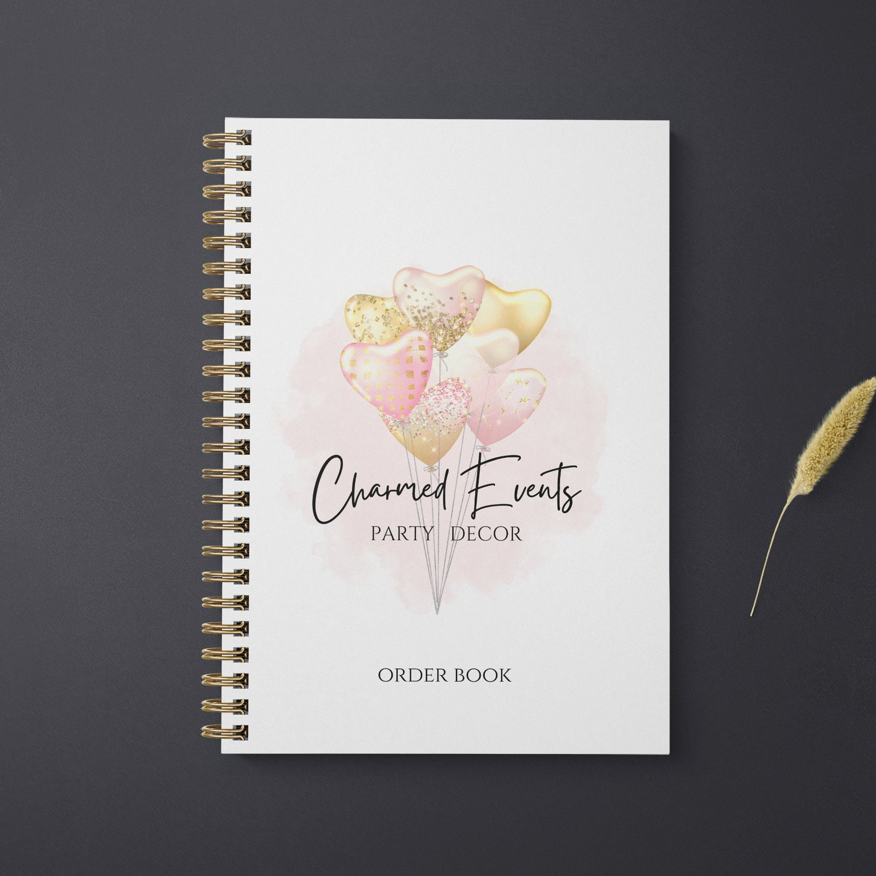 Personalised A4 Order Book Logo Order Book Small Business | Etsy