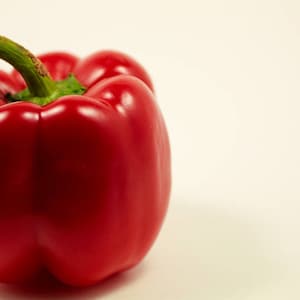 150 BIG RED Bell PEPPER Sweet Capsicum Annuum Vegetable Seeds comb Ship ...