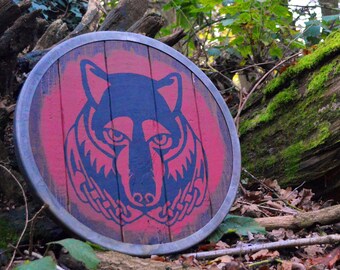 Steel Wood and Leather Skyrim Markarth Hold Shield Replica | Etsy