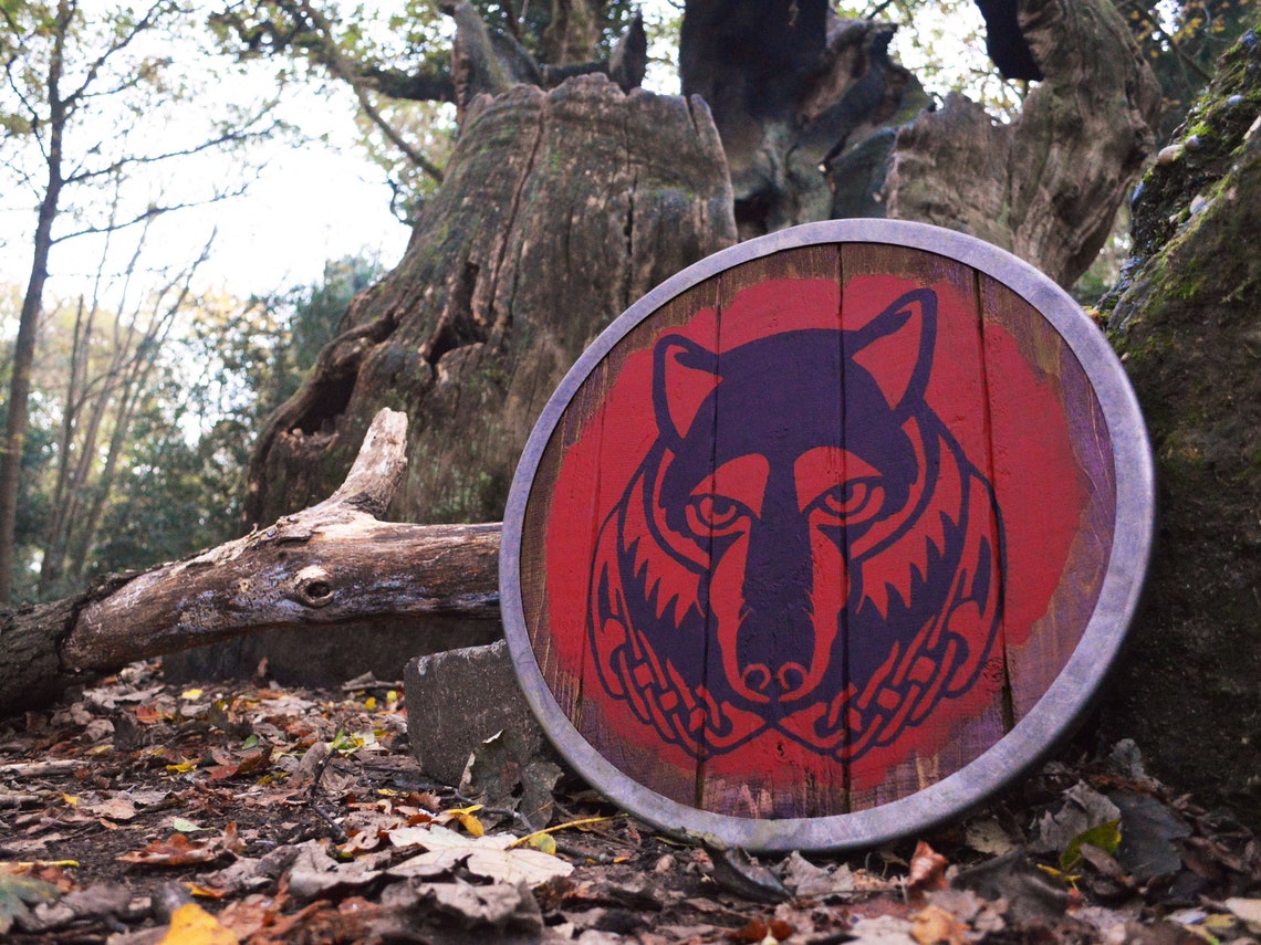 Steel Wood and Leather Skyrim Solitude Hold Shield Replica - Etsy