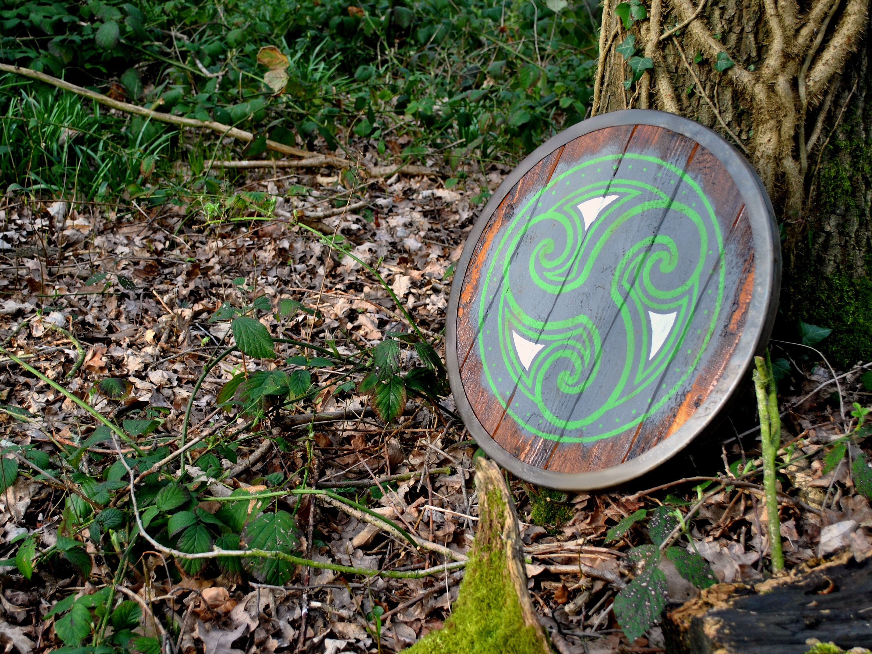 Steel, Wood and Leather Morthal Hold Viking Shield Replica - Etsy