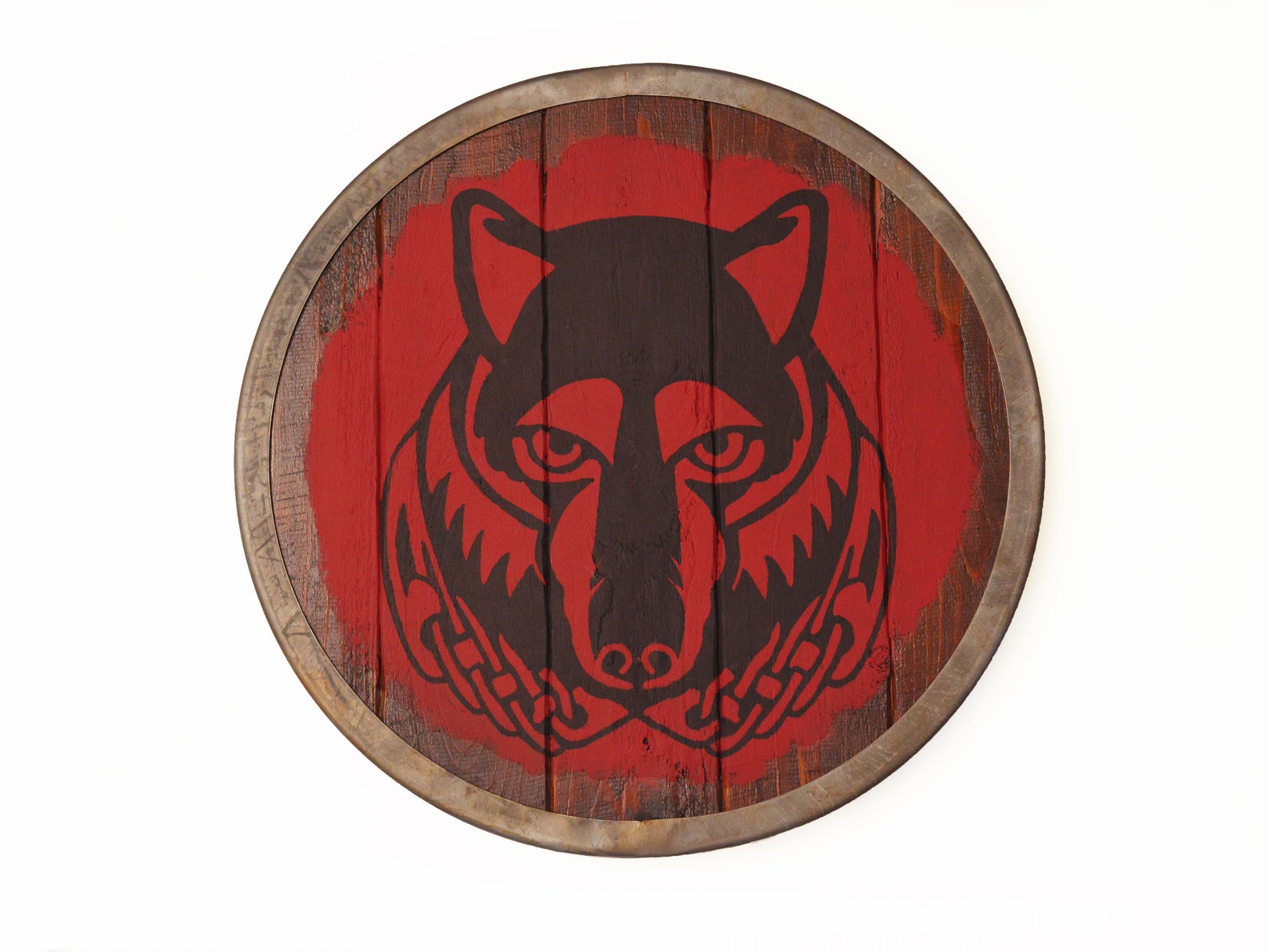 Steel Wood and Leather Skyrim Solitude Hold Shield Replica - Etsy