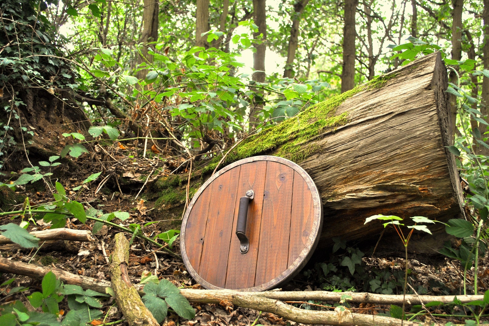 Steel Wood and Leather Skyrim Markarth Hold Shield Replica - Etsy