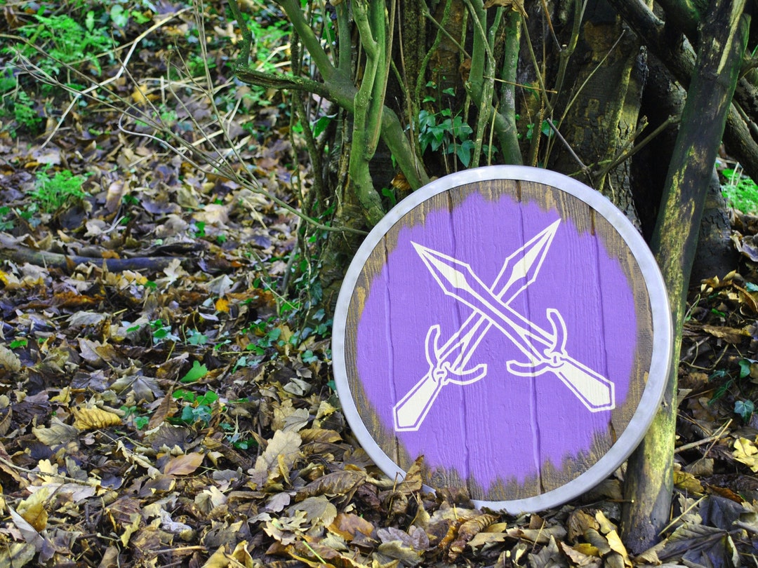 Steel, Wood and Leather Riften Hold Viking Shield Replica - Etsy