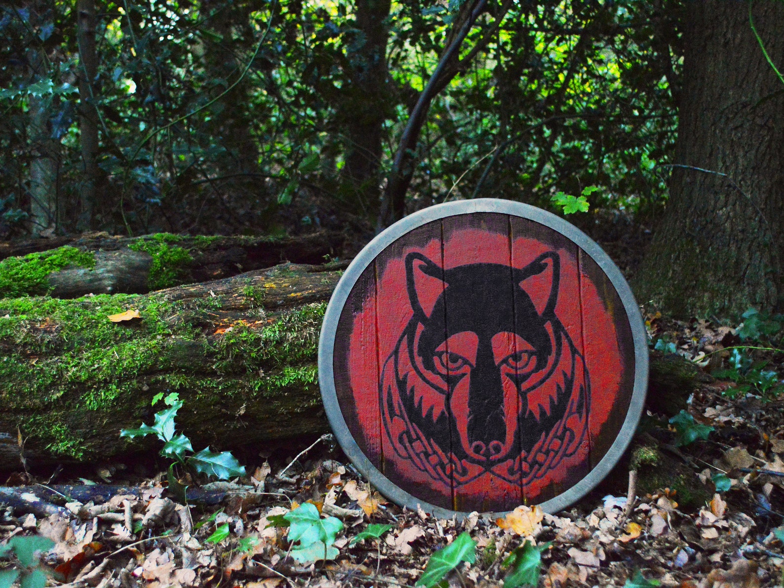 Steel Wood and Leather Skyrim Solitude Hold Shield Replica - Etsy