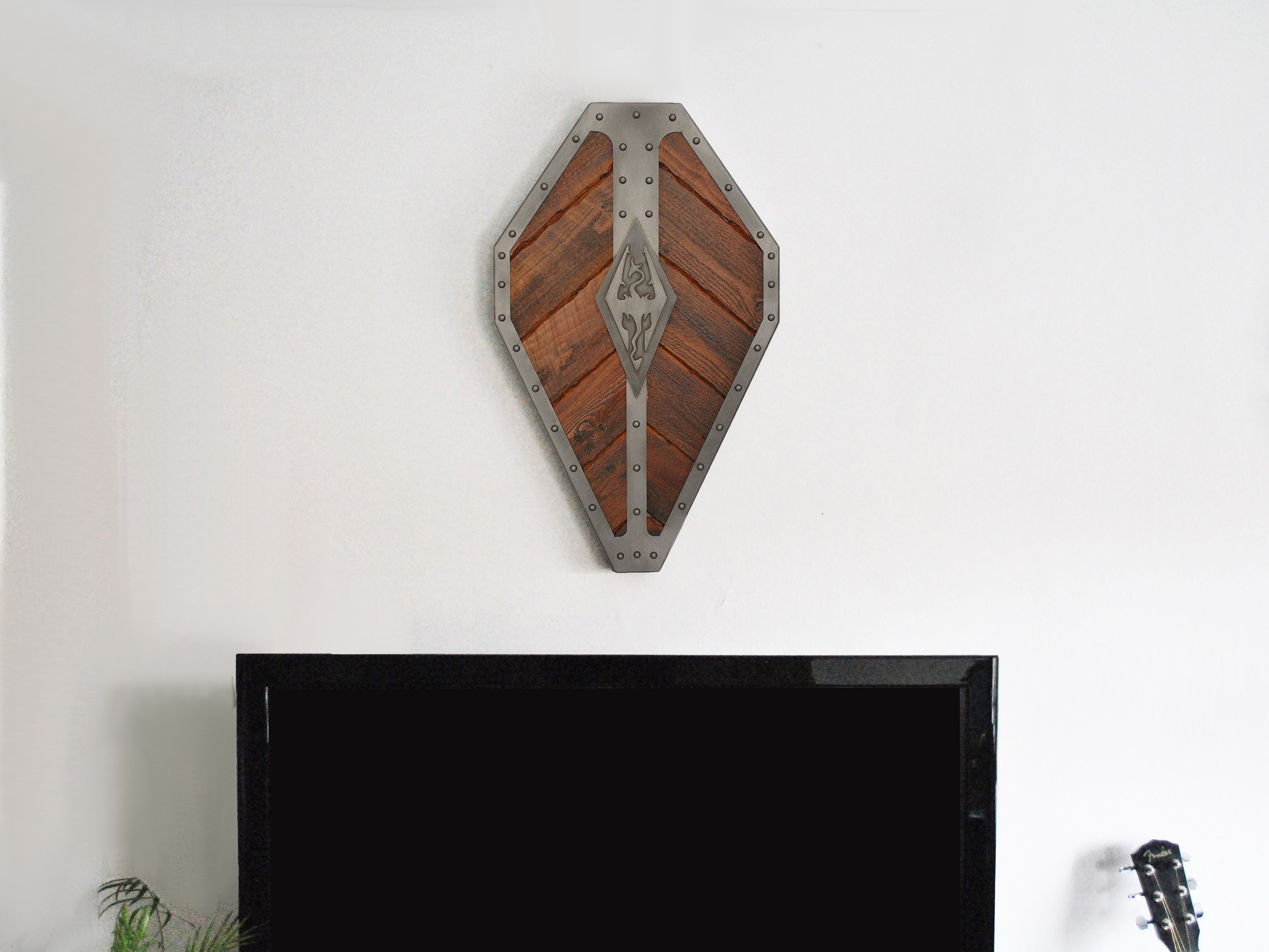 Steel, Wood and Leather Imperial Light Shield Replica - Etsy