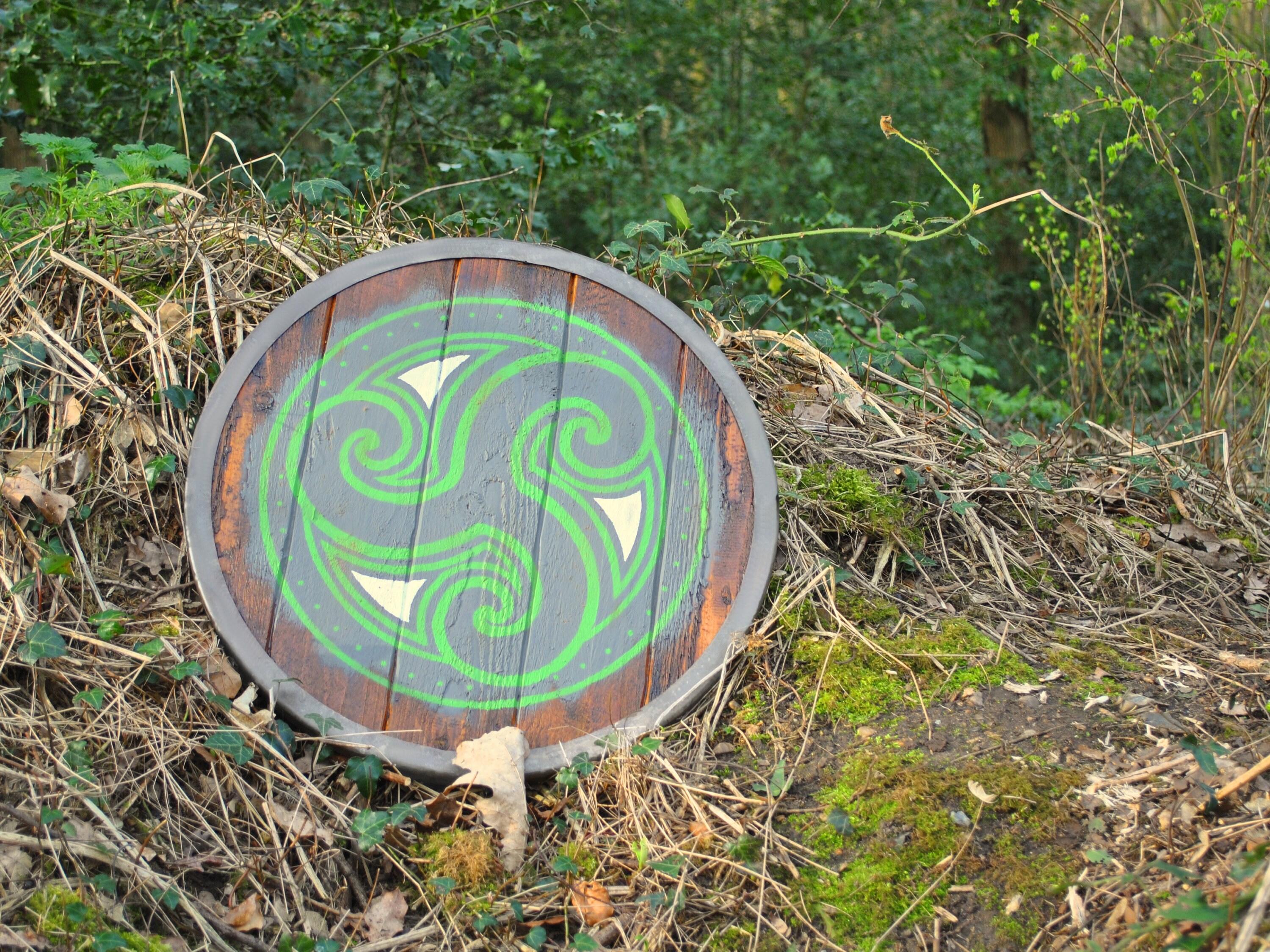 Steel, Wood and Leather Morthal Hold Viking Shield Replica - Etsy