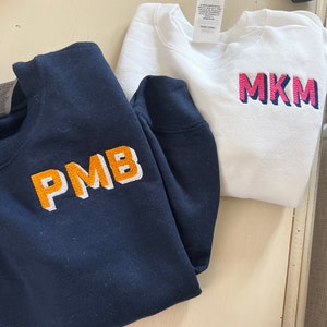 Kids Monogram T Shirt Embroidered Kids T Shirt Girls - Etsy