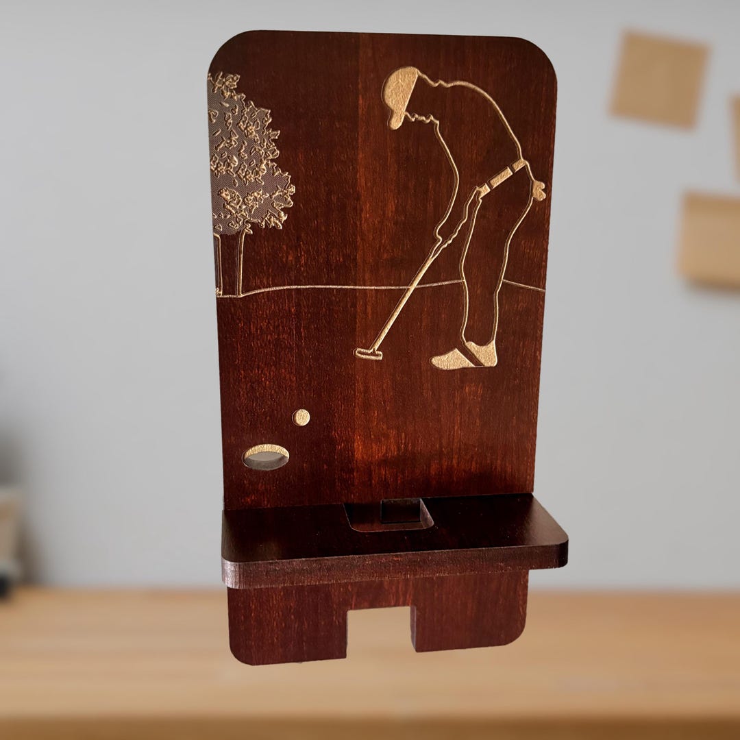 The Ultimate Golf Cell Phone Stand - Etsy