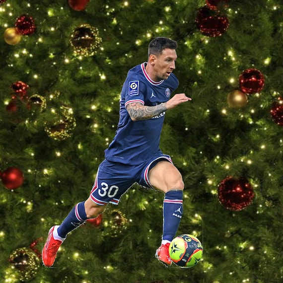 Ornaments & Accents Lionel Messi Christmas Tree Decoration Home ...
