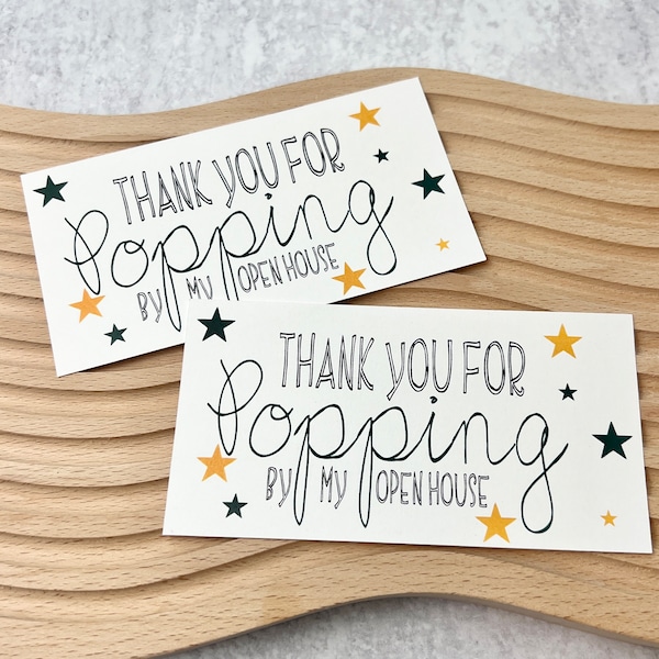 Thanks for Popping by My Open House Svg - Etsy