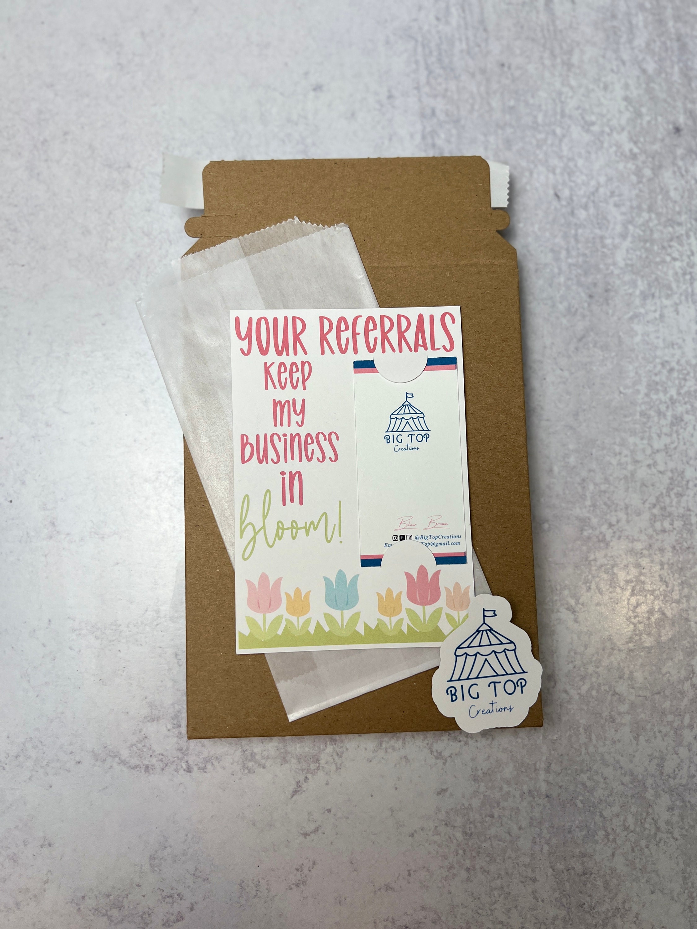 Flower Pop by Tag Spring Referral Tag Realtor Pop by Real Estate ...