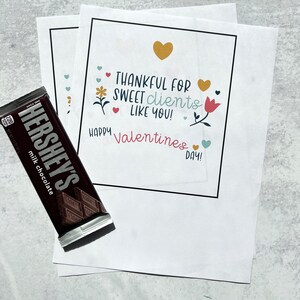 Digital Download Valentine Candy Bar Wrapper Realtor Pop by Real Estate ...
