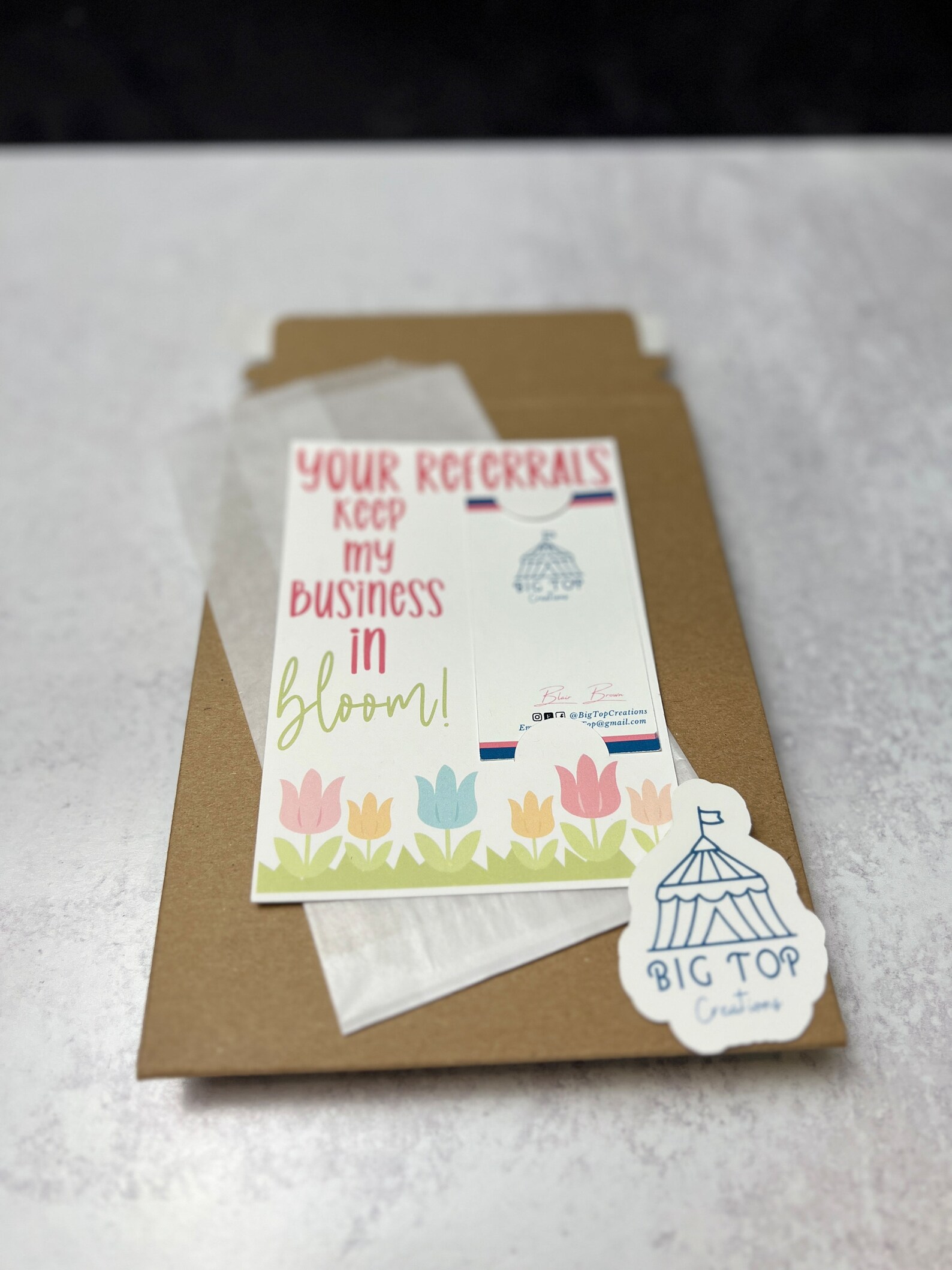 Flower Pop by Tag Spring Referral Tag Realtor Pop by Real Estate ...