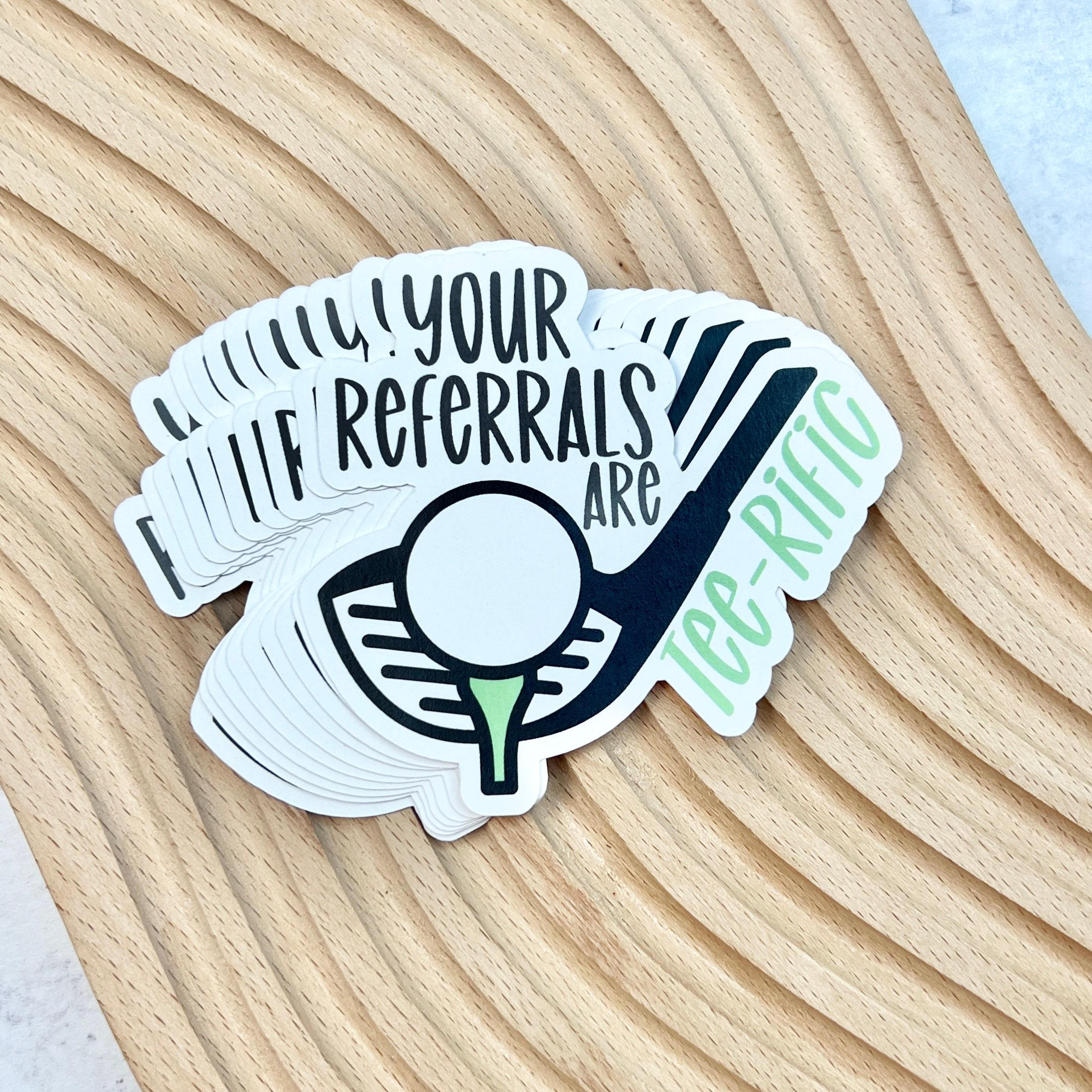 Realtor Referral Tag Client Appreciation Gift Idea Golf Tee Business ...