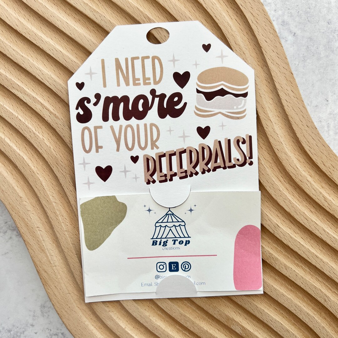 Realtor Referral Pop by Smore Tag Real Estate Marketing Client Gift ...
