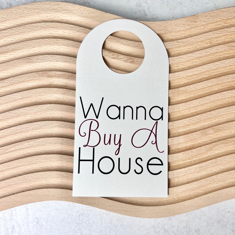 Open House Promotional Tag Water Bottle Realtor Open House Marketing ...