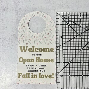Welcome OUR Open House Water Bottle Tag Realtor Open House Client ...