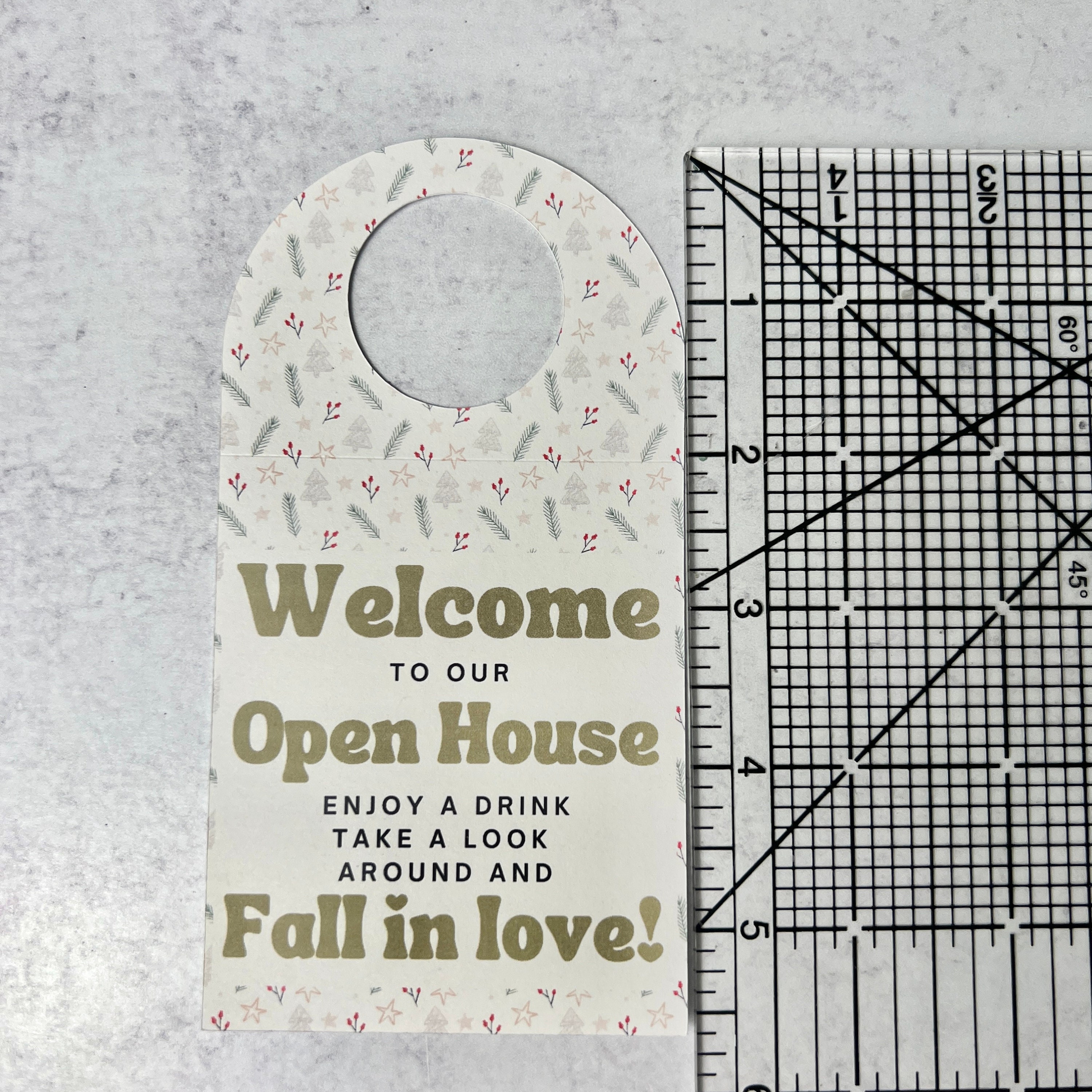 Welcome OUR Open House Water Bottle Tag Realtor Open House Client ...