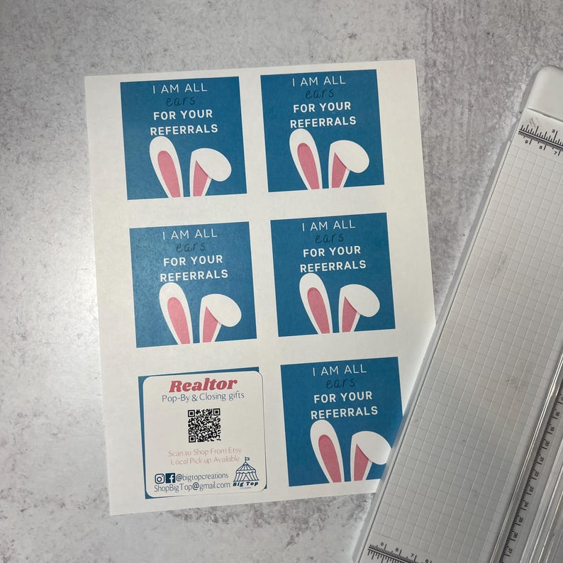 Spring Real Estate Client Appreciation Gift Easter Realtor Referral ...