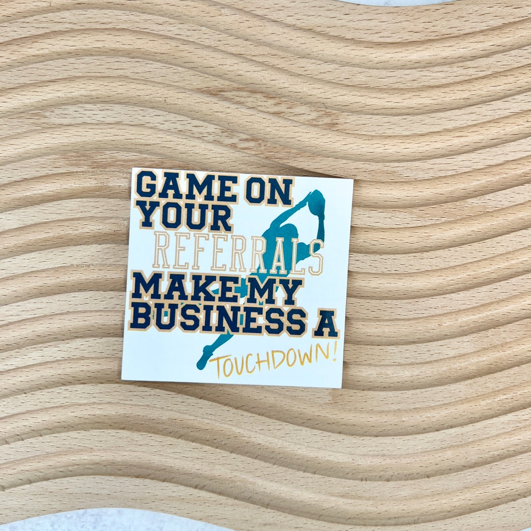 Realtor Referral Football Pop by Tag Real Estate Referral Big Game Pop ...