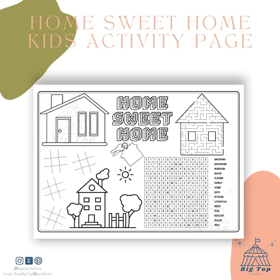 Open House Coloring Page New Girl Coloring Book – Blue Seven