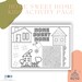 Open House Kids Coloring Page Digital Download Home Sweet Home Realtor ...