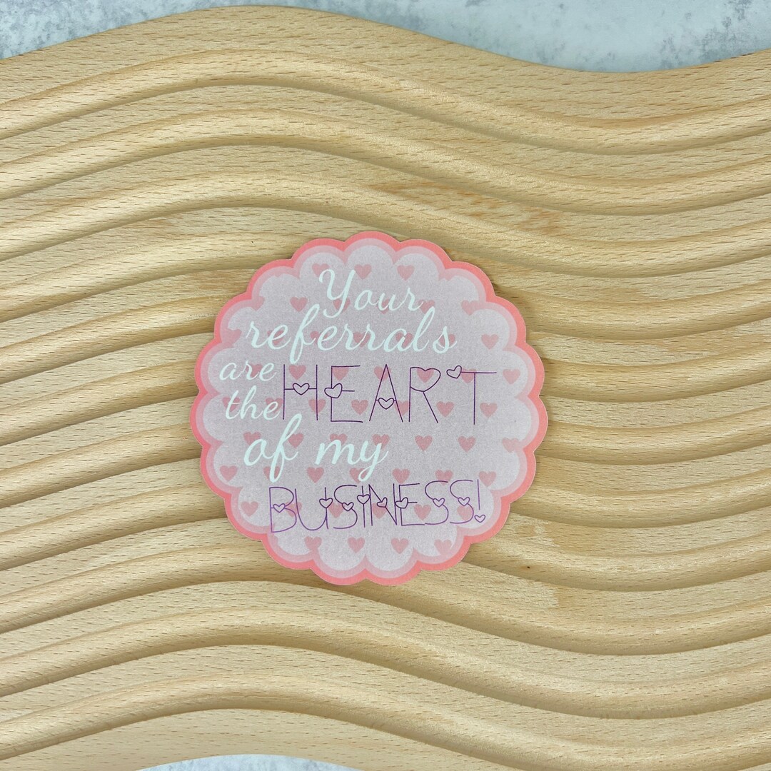 Valentine Referral Heart Realtor Pop by Real Estate Client Appreciation ...