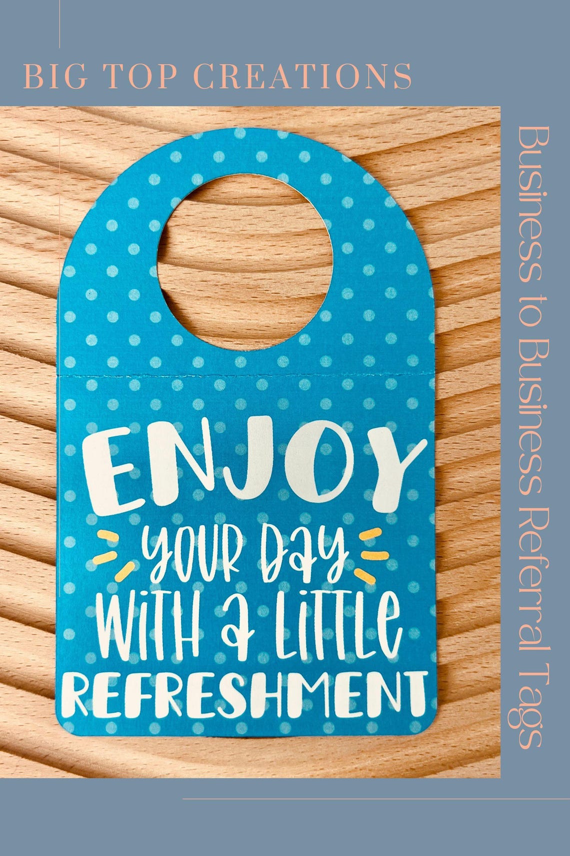 Realtor Bottle Tag Water Bottle Label Design Promotional Tag Marketing ...