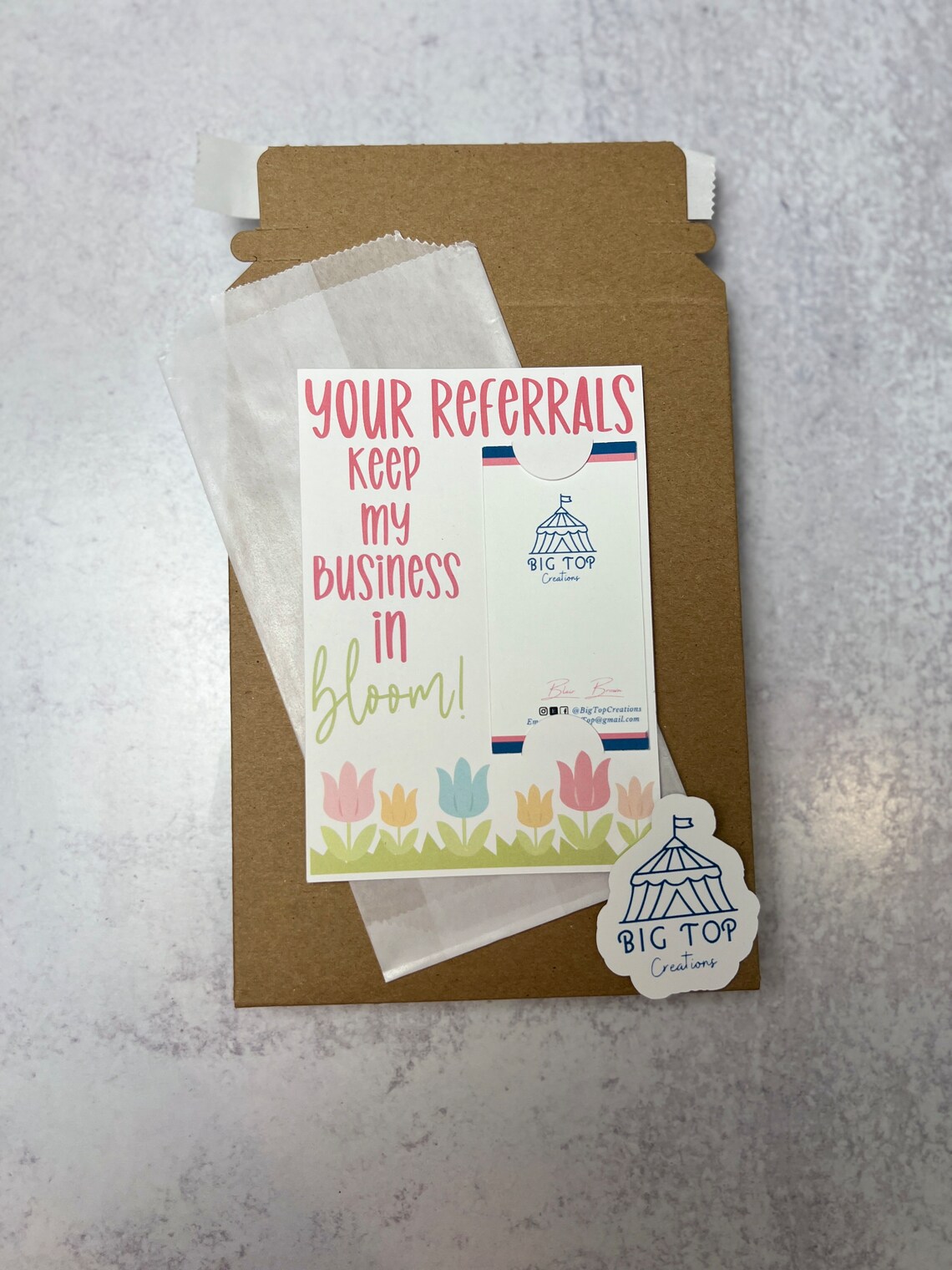 Flower Pop by Tag Spring Referral Tag Realtor Pop by Real Estate ...