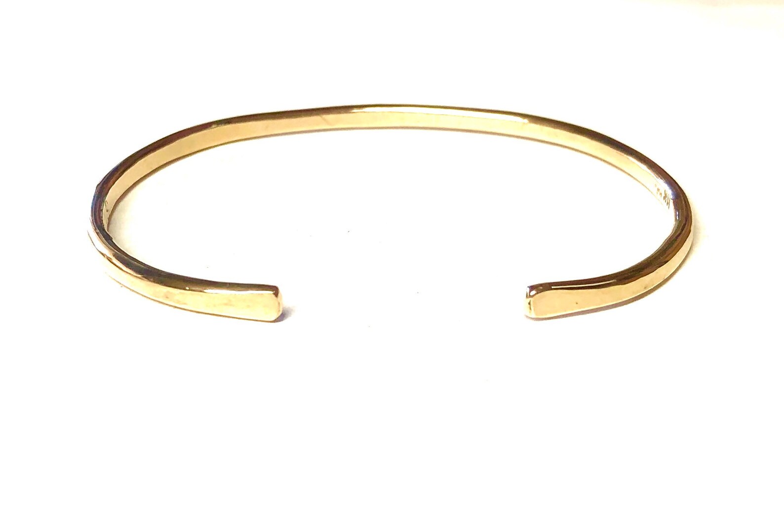 14K Gold Filled Cuff Bracelet Stacking Bracelet Handcrafted - Etsy Canada