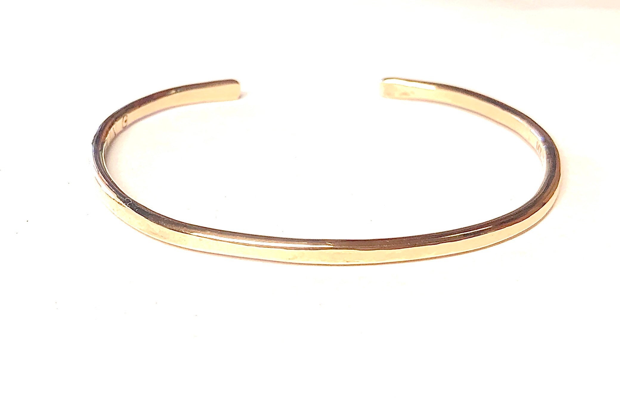 14K Gold Filled Cuff Bracelet Stacking Bracelet Handcrafted - Etsy Canada