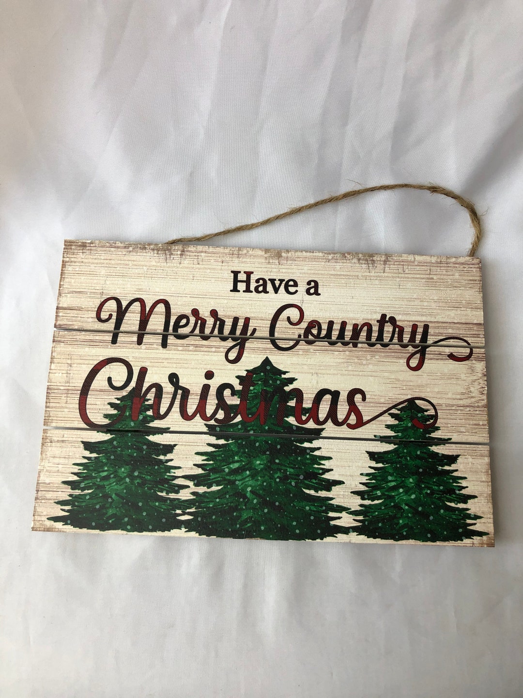 Country Christmas Sign, Signs, Farmhouse Sign, Christmas Sign, Wreath ...