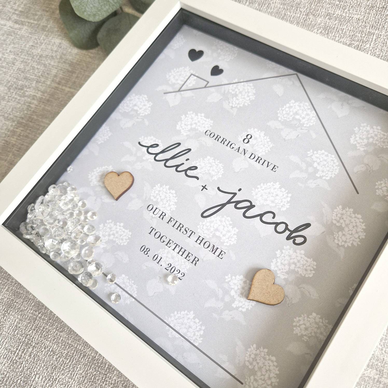 First Home Gift Personalised New Home. New Home Gift. First - Etsy