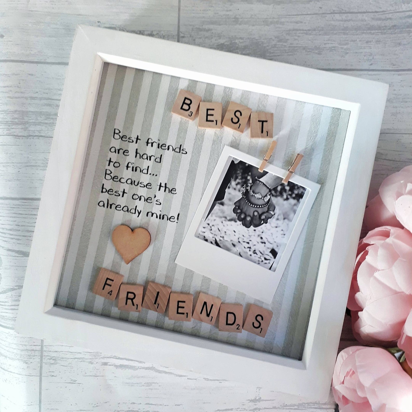 Best Friend Gift Present for Best Friend Best Friend Frame | Etsy UK