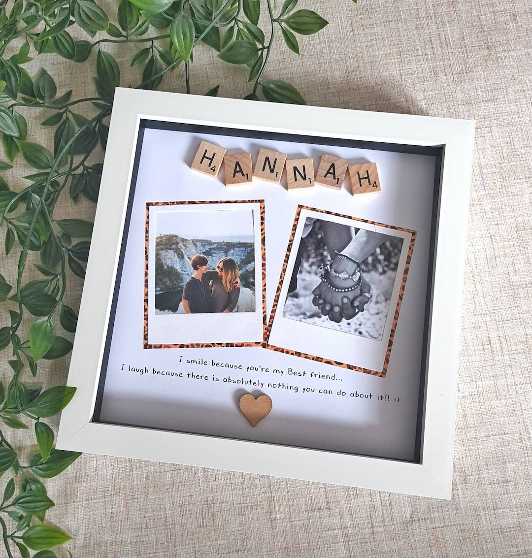 Best Friend Gifts, Best Friends Frame, Personalised Best Friend, Gift ...