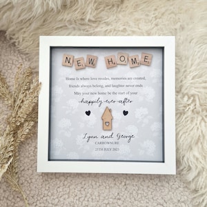 Personalised New Home First Home Gift. New Home Gifts. First Home Frame ...