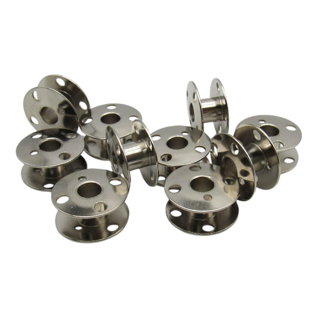 100 Ct Class 66 Metal Bobbins Fit Singer Models 401A, 403A, 404, 500A ...
