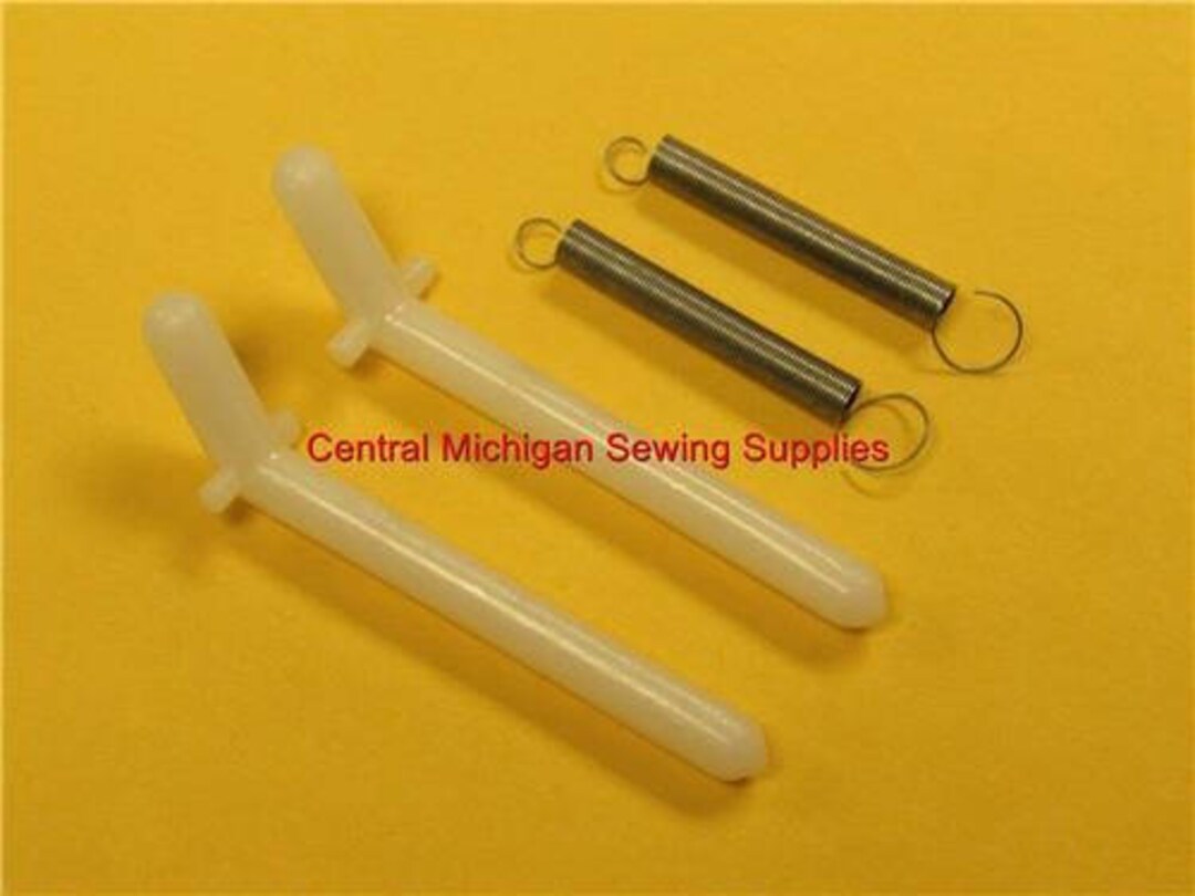 New Replacement Fold Down Spool Pins & Springs Fits Singer Model 500 ...