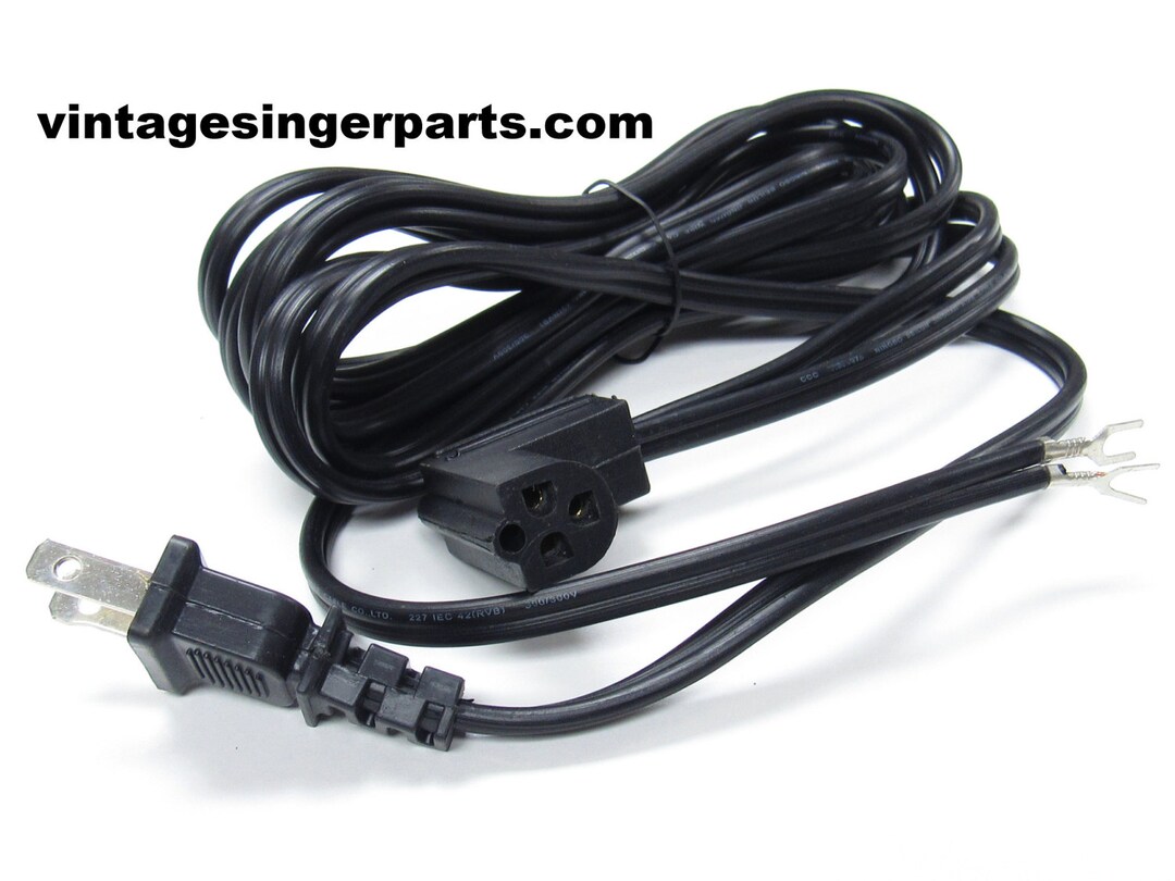 Replacement Power Cord Fits Singer Models 500A, 503A, 600, 603 - Etsy
