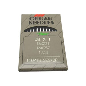 Organ Industrial Sewing Machine Needles Ball Point 16x257, 16x231, Dbx1, 16x95 Available in Size ...