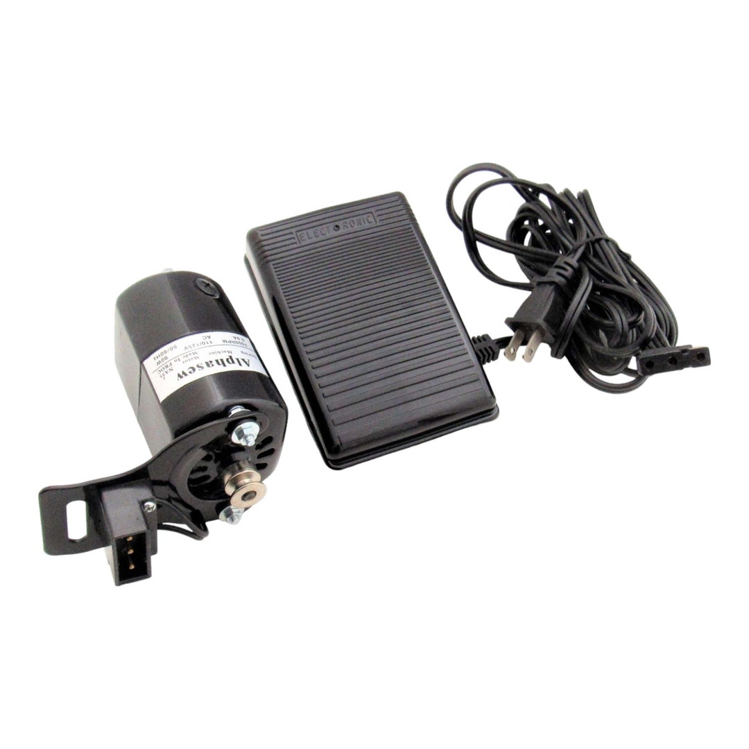 Alphasew Sewing Machine Motor With Electronic Control .9-amp K-bracket ...