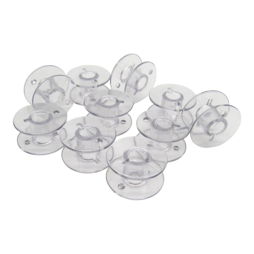 Class 15 Plastic Bobbins 10 Pack - Fits Many Models Brother Babylock ...