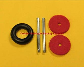 Singer Sewing Machine Spool Pin Kit Fits Models 27 28 66 99 15 15-91 15 ...