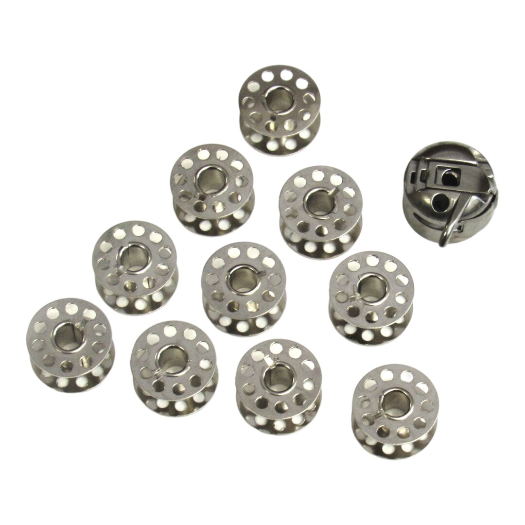 New Replacement Bobbin Case & Bobbins Original Style With View Hole ...