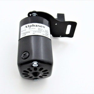 Alphasew Sewing Machine Motor With Electronic Control .9-amp K-bracket ...
