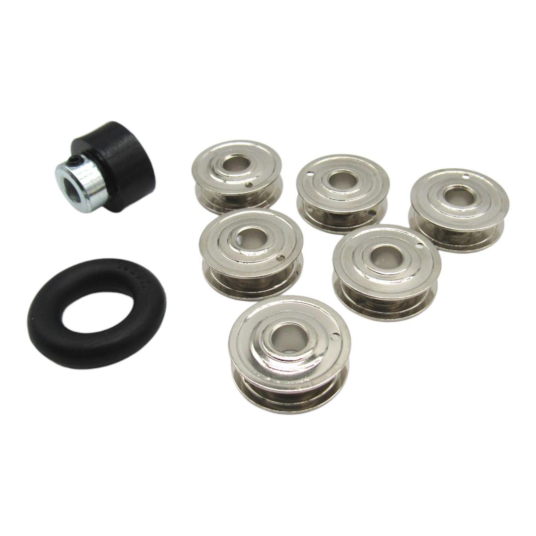 Sewing Machine Motor Pulley, Bobbins, and Tire for Kenmore, White ...