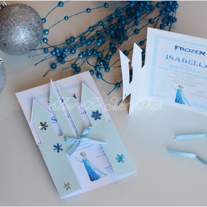 Frozen Invitations / Princess Castle Invitations / Princess - Etsy