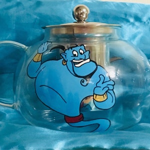 Aladdin Tea Set-glass Genie Teapot With Jasmine & Aladdin - Etsy